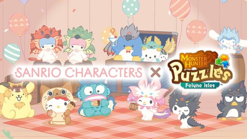 Cinnamoroll Avatars Abound in Monster Hunter Puzzles: Felyne Isles x ...